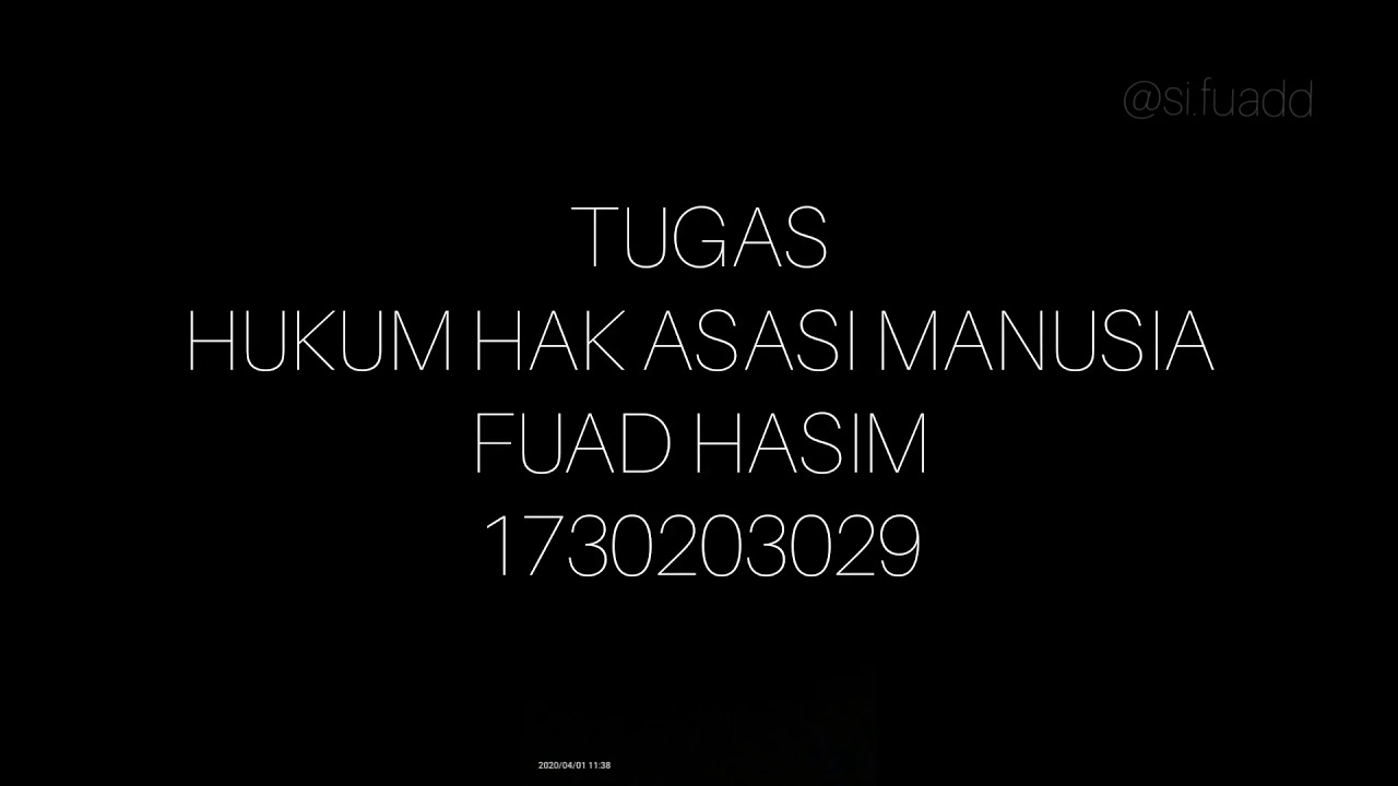 WOW!!! HAK ASASI SEBAGAI HAK KONSTITUTIONAL DEROGABLE DALAM HAM DI ...