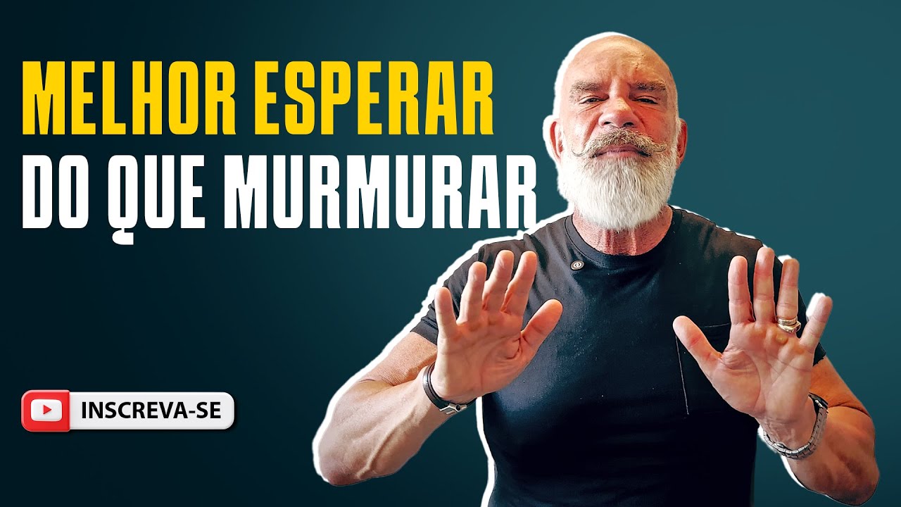 PENSE #3284 - Melhor esperar do que murmurar. - YouTube