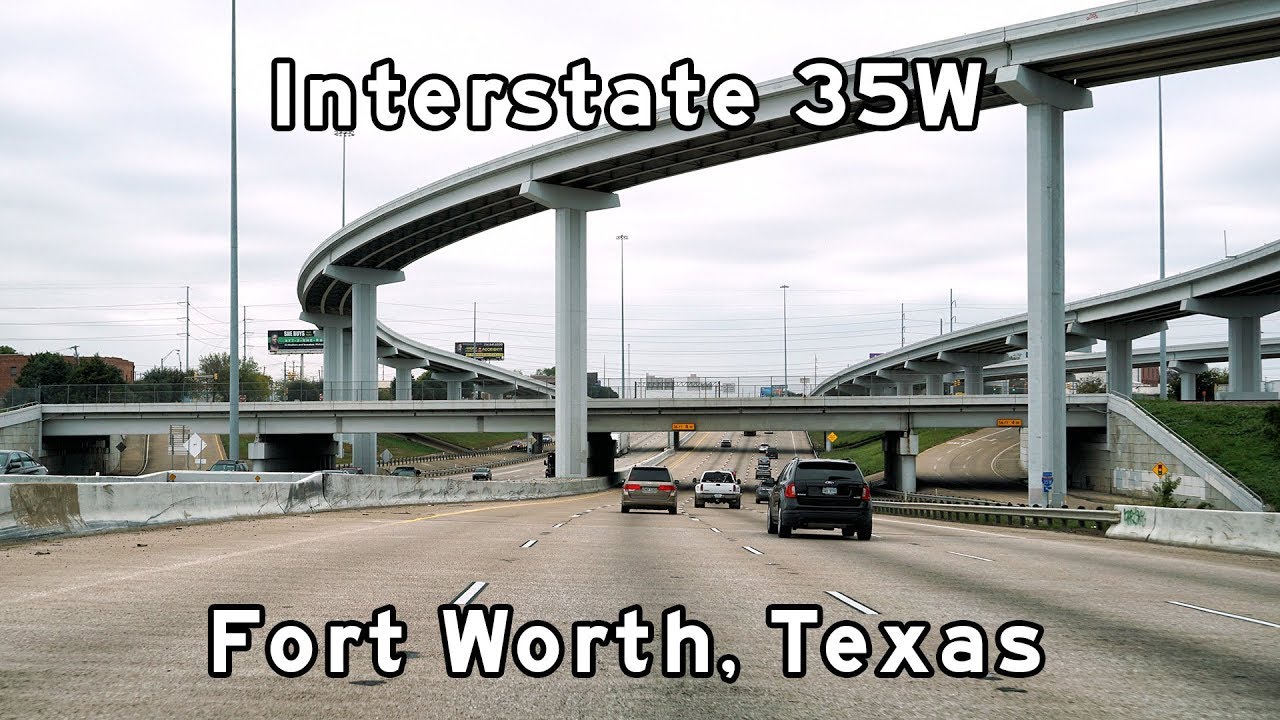 Interstate 35W South, Forth Worth, Texas - 2018/11/13 - YouTube