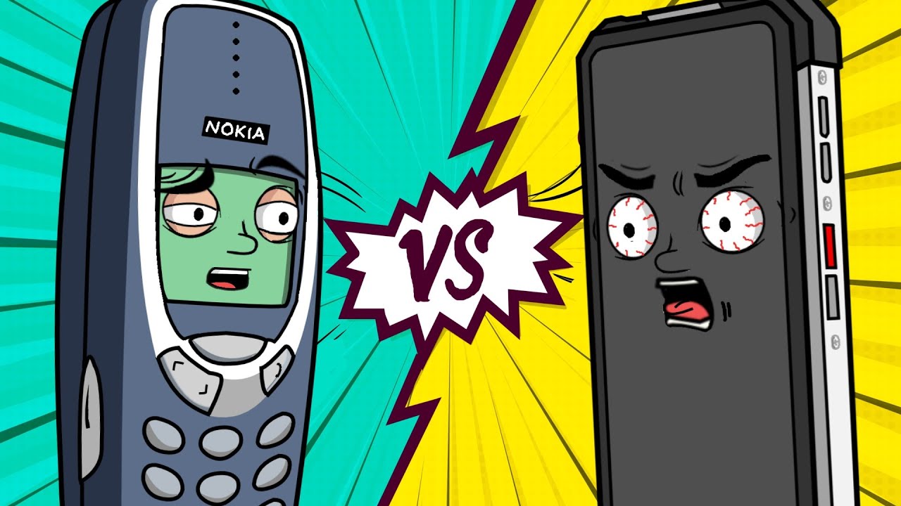 Nokia 3310 Vs Tank 3 Unihertz: le combat de deux indestructibles - YouTube