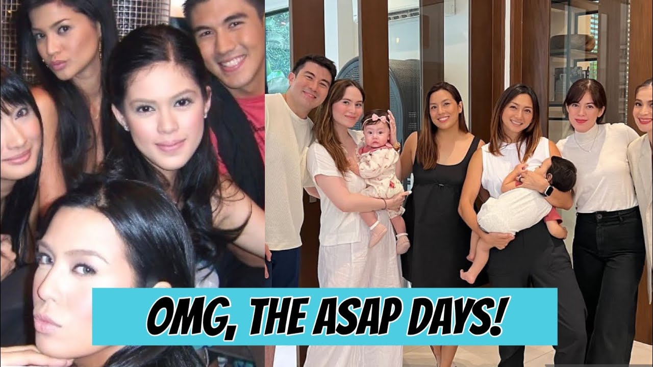 Nikki Gil, Anne Curtis, Iya, Luis & Shaina, Binalikan ang ASAP days ...