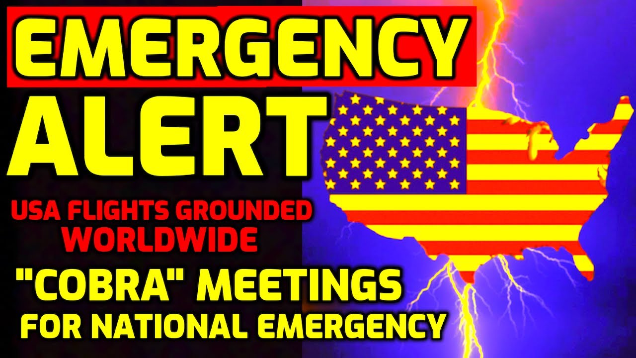 EMERGENCY ALERT!! ⚠️ USA FLIGHTS GROUNDED GLOBALLY - EMERGENCY COBRA ...