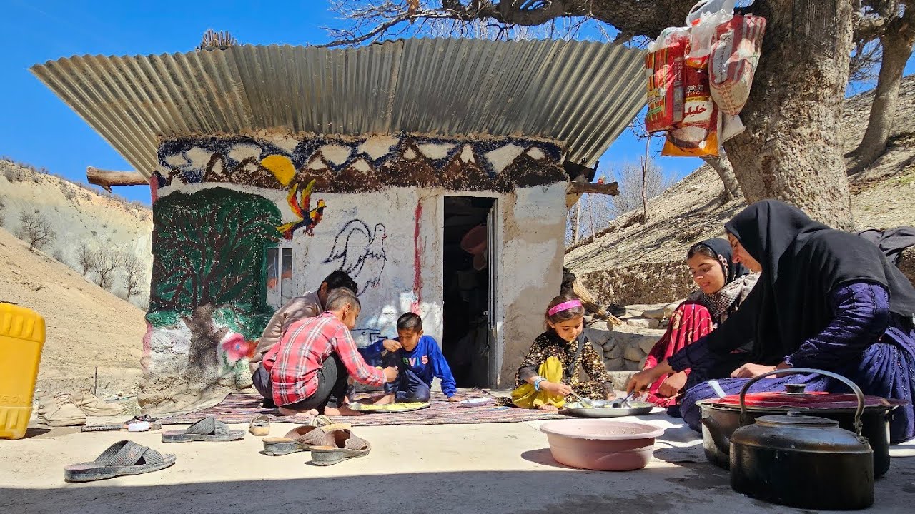 The calm and beautiful life of the Becker family in the mountains ⛏️🏚 ...