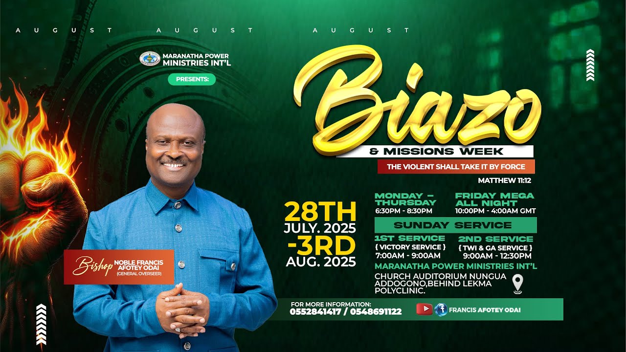 🔴BIAZO - THE VOILENT SHALL TAKE IT BY FORCE || DAY2 || 29TH JULY 2025 ...