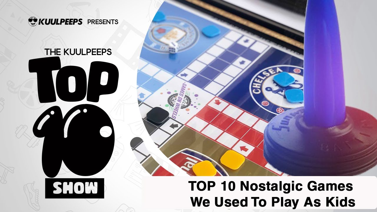 Top 10: Nostalgic Games We Used To Play As Kids - YouTube