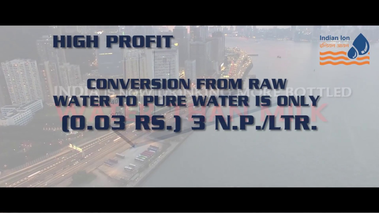 Why Mineral Water ??? INDIAN ION INDIAN ION EXCHNAGE & CHEMICALS LTD ...
