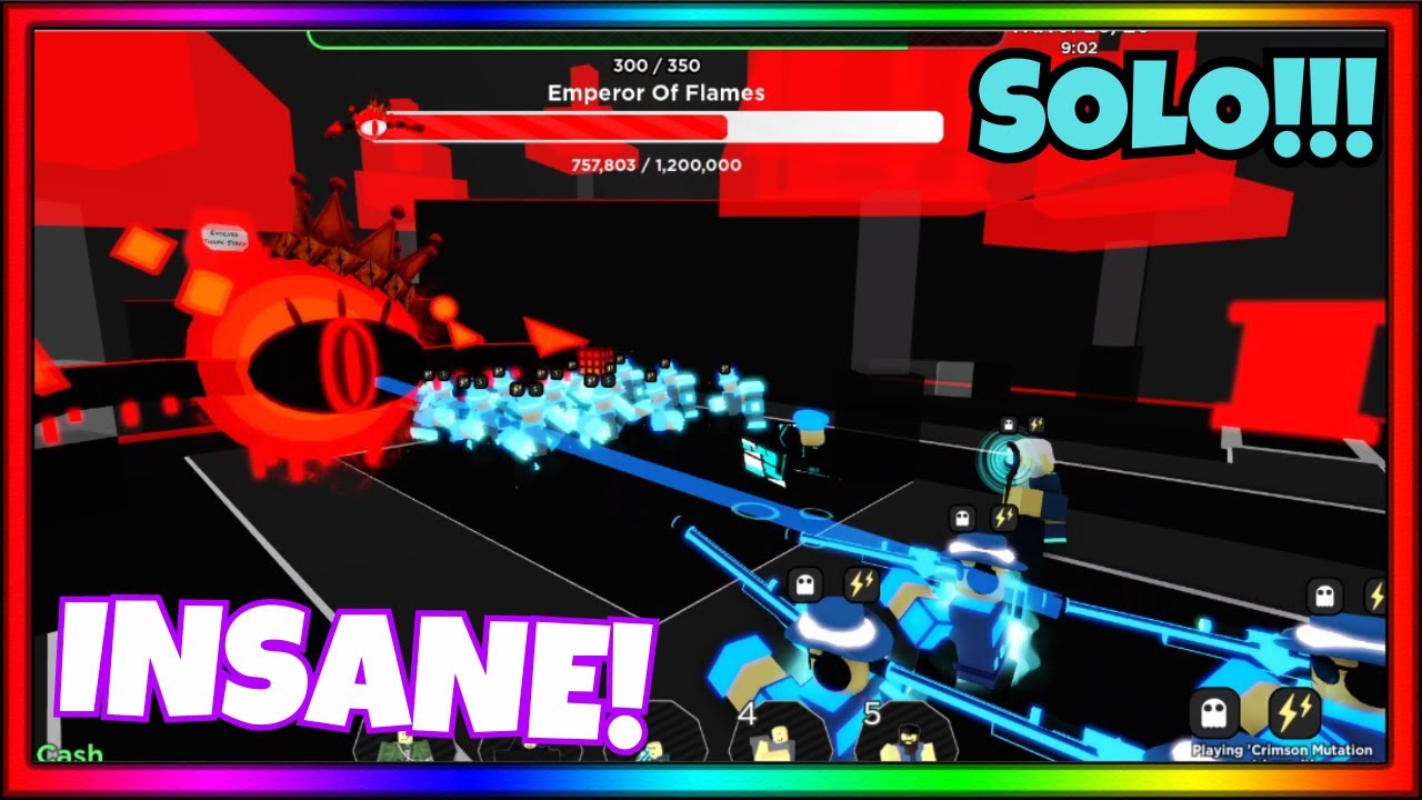 How to Solo INSANE Mode in Geometry Defense BASIC TOWERS, UPDATED ...