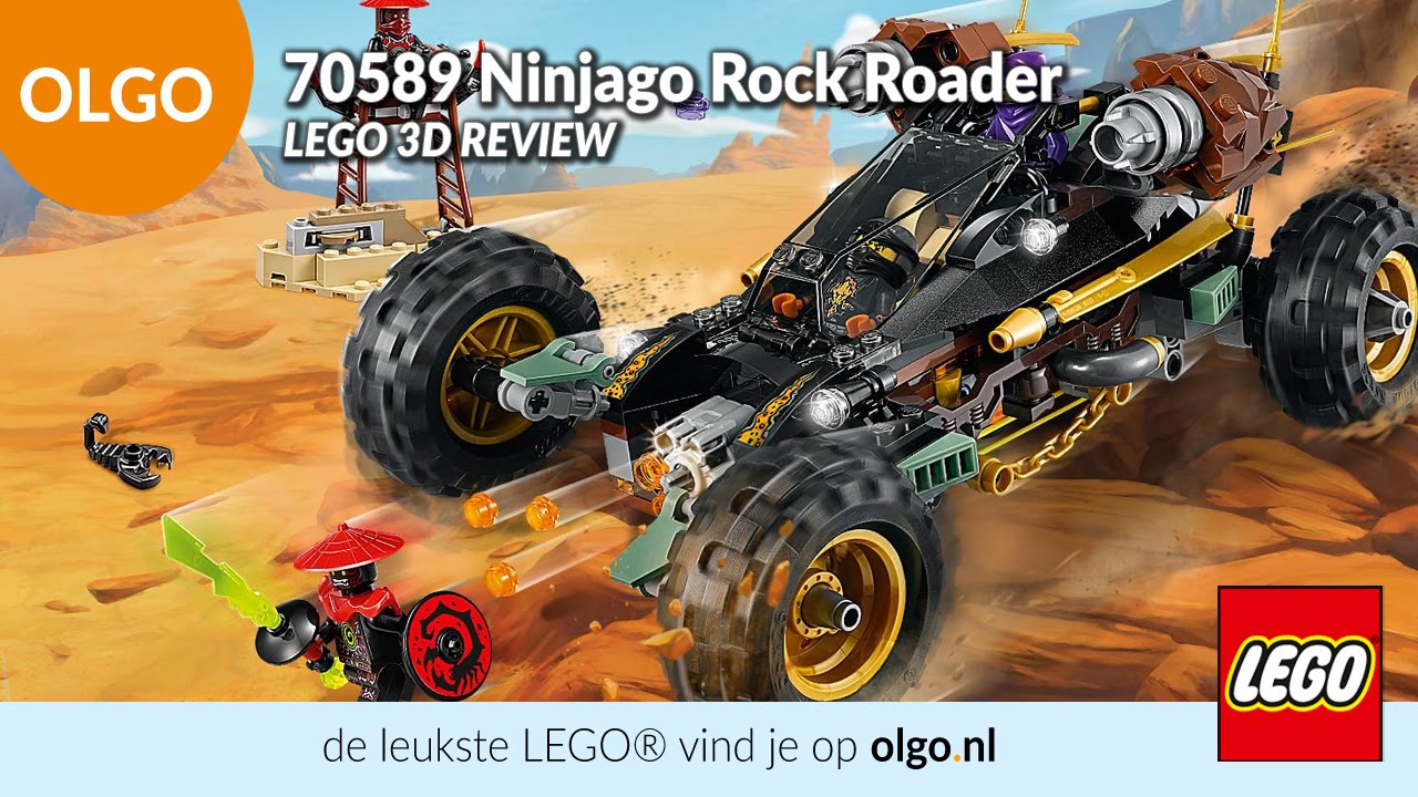 LEGO Ninjago 70589 Rock Roader | 3D Review Filmpje - YouTube