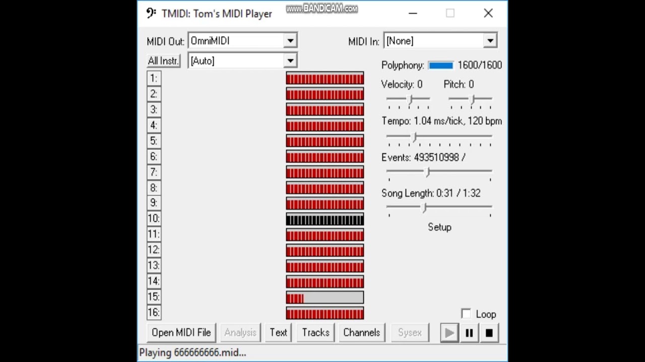 [Black MIDI] 666666666.mid - 666,666,666 NOTES!!!!!!! - YouTube