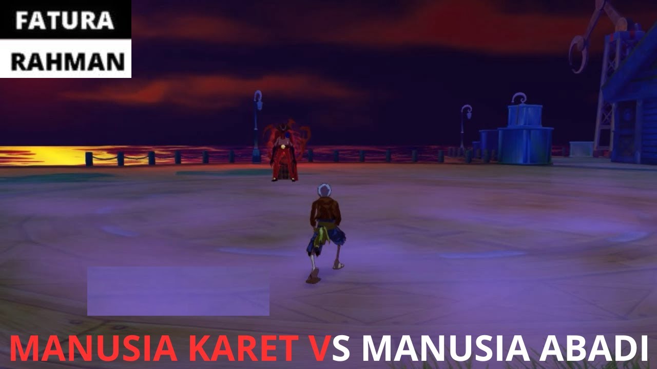 Monkey D Luffy VS Patrick Redfield = One piece Unlimited World Red ...