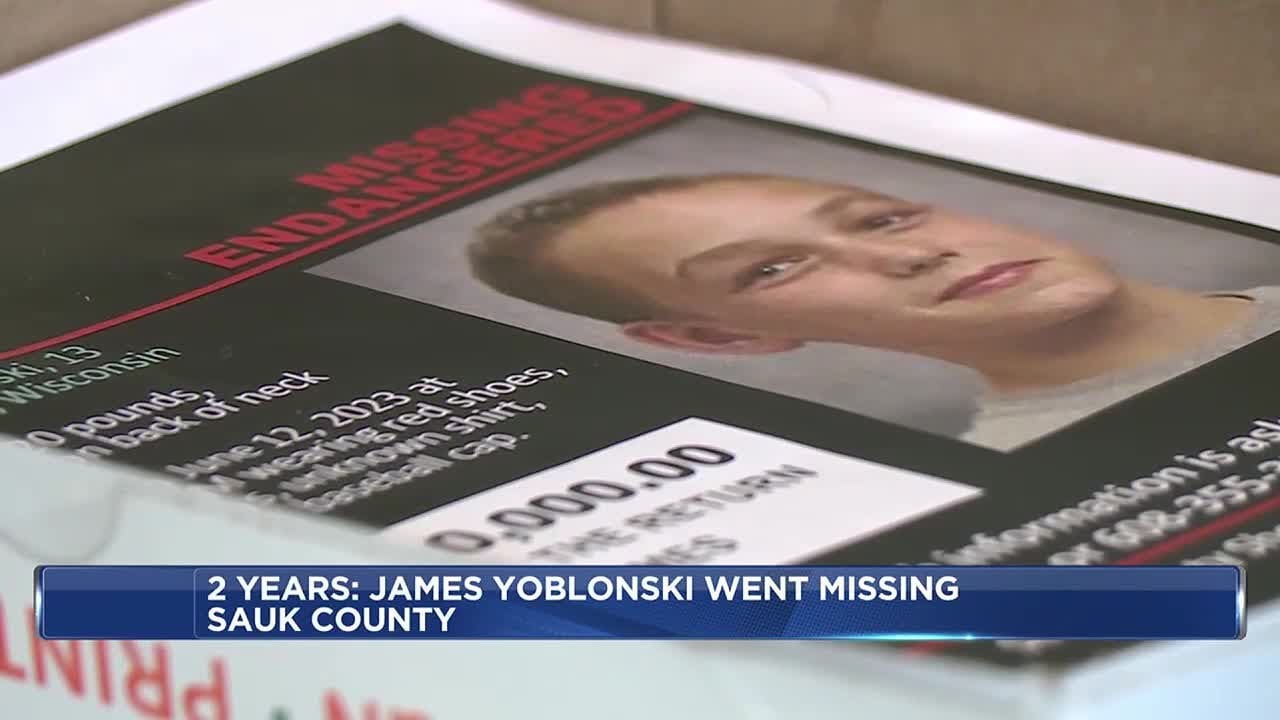 Loved ones of Sauk Co. teen James Yoblonski gather 2 years after he ...