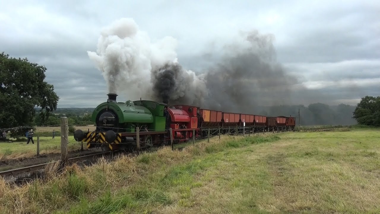 Linesiding the Foxfield Railway 50th Anniversary Gala (2017). - YouTube