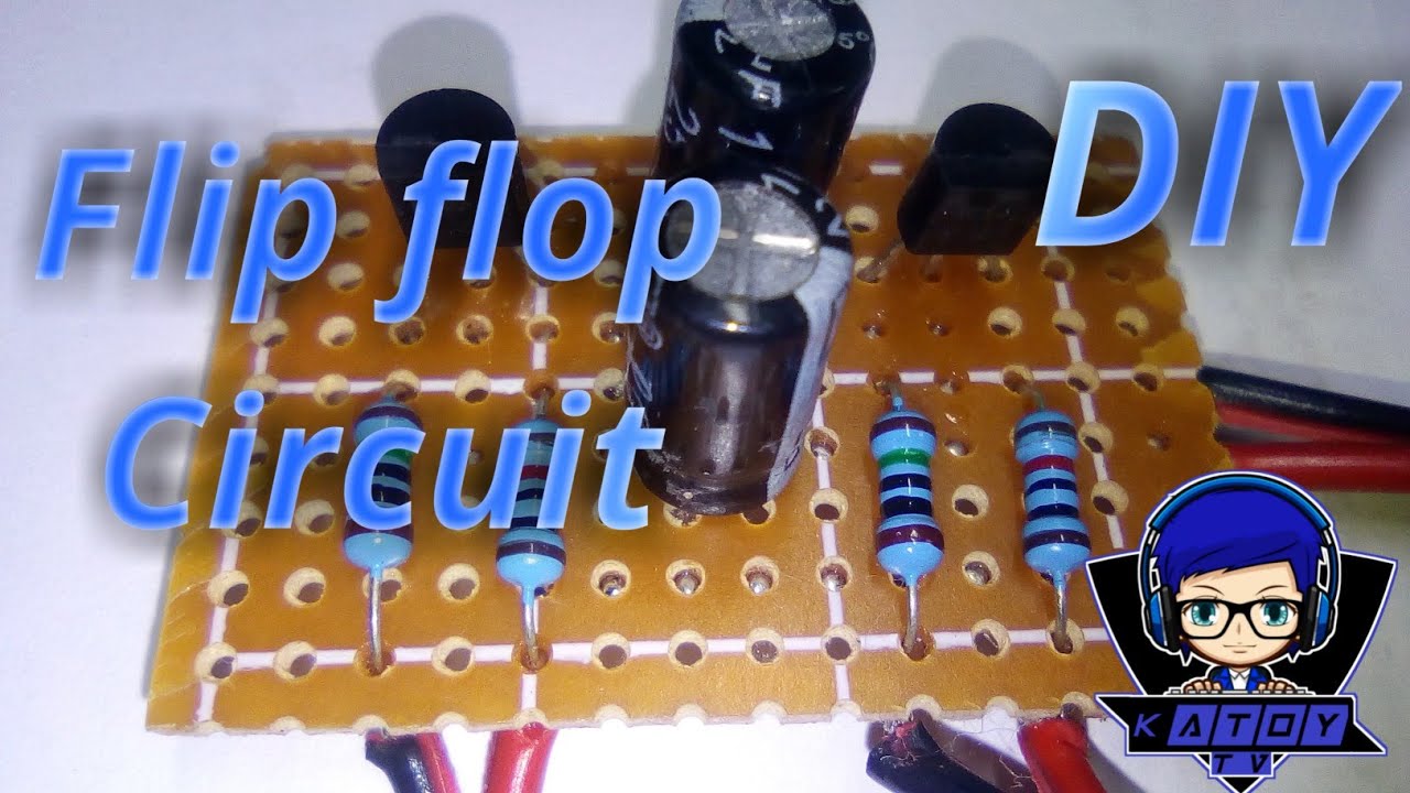 DIY 2 Transistor LED Flasher - YouTube