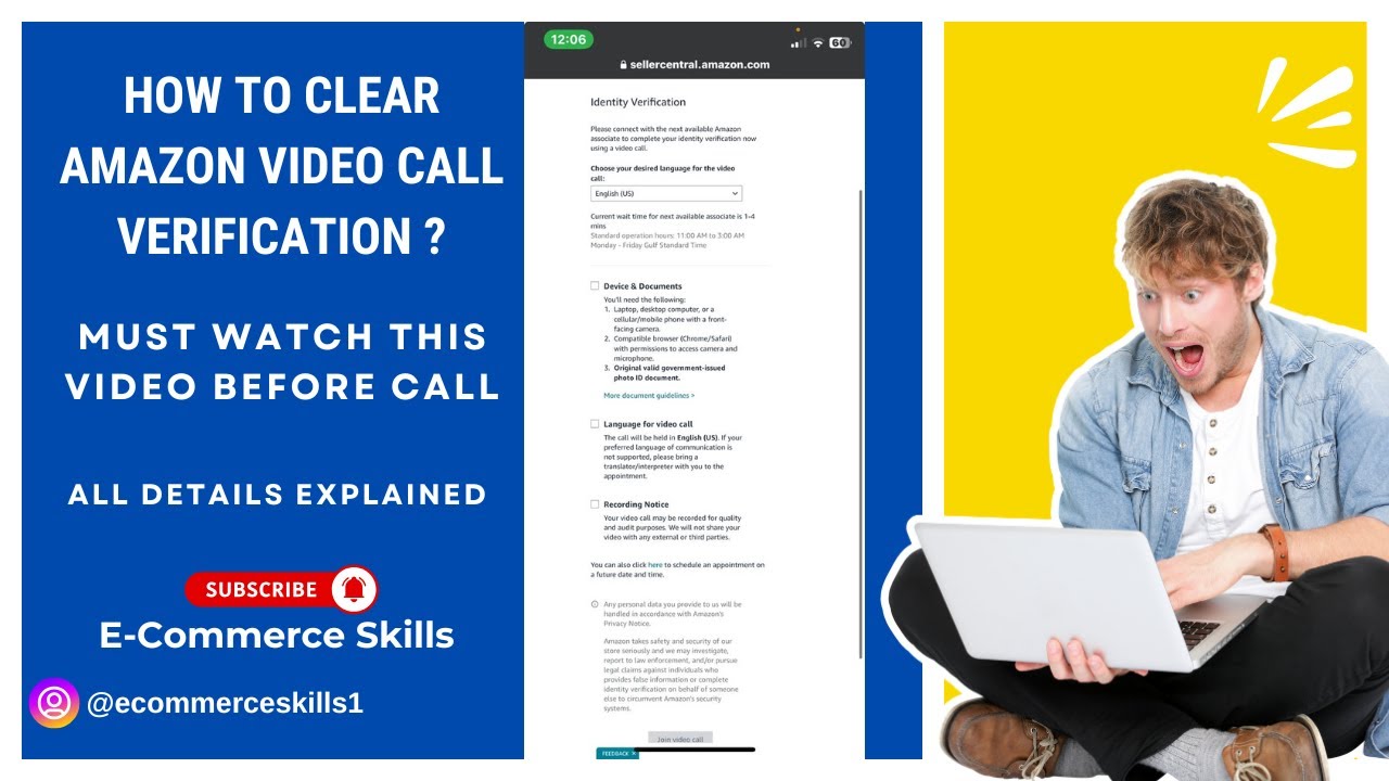 How To Complete Amazon Video Call Verification All Details Explained ...