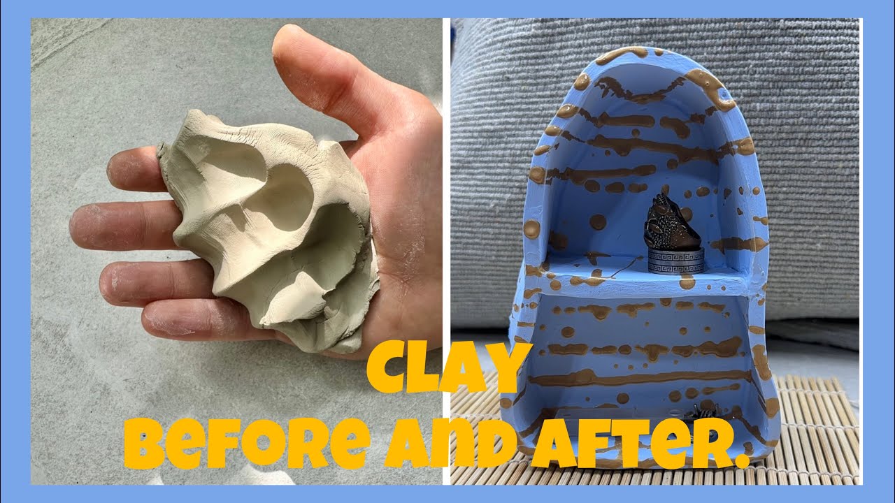Mini clay box . - YouTube