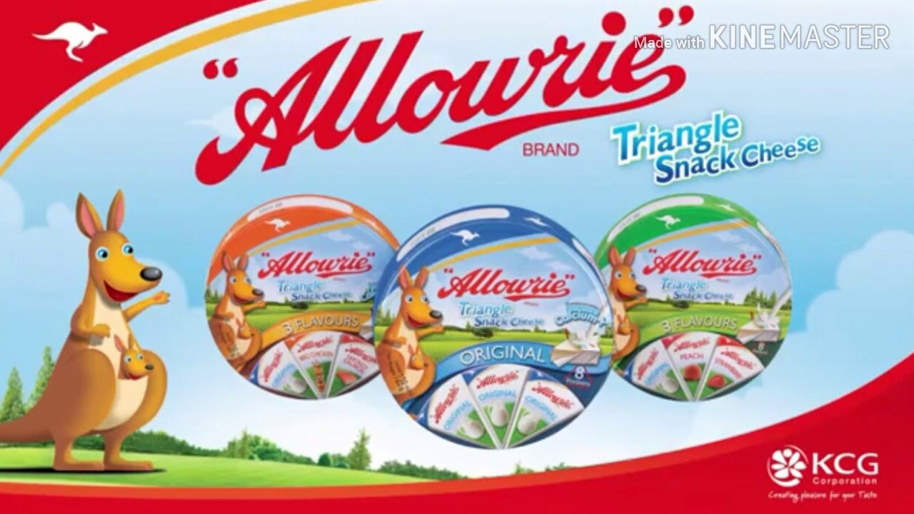 VTR Allowrie Triangle Snack Cheese - YouTube