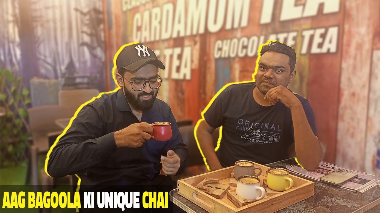 Aag Bagoola Café Ki Unique Coffee or Chai | Mazedaar Karak Chai |Many ...