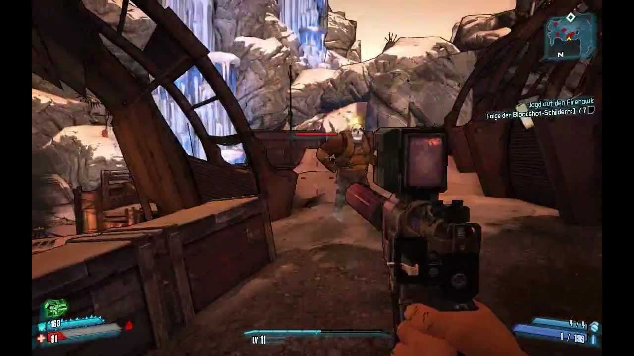 [BL2] Infinity orange VLADOF gun in Borderlands 2 - YouTube