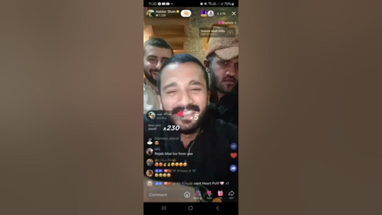 To day Rajab butt #haider shah # Man doger # live TikTok #full video ...