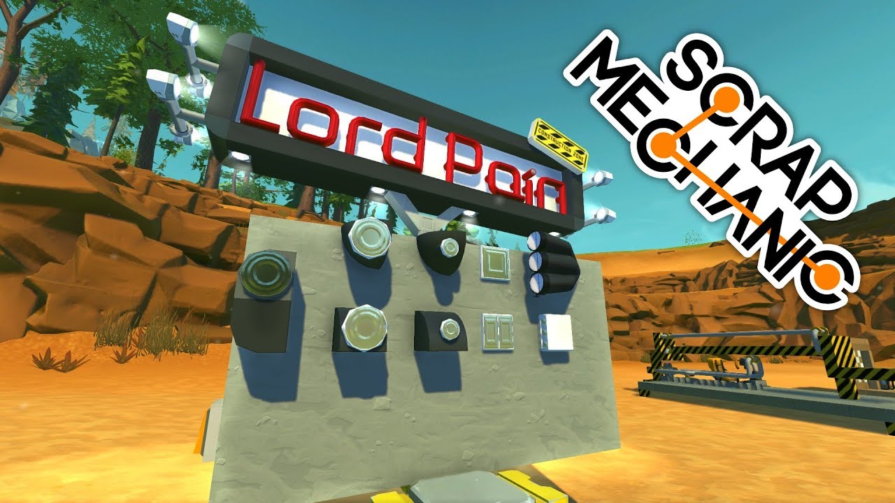 ( Scrap Mechanic ) LordPain's Mods: Lights and Adapters - YouTube