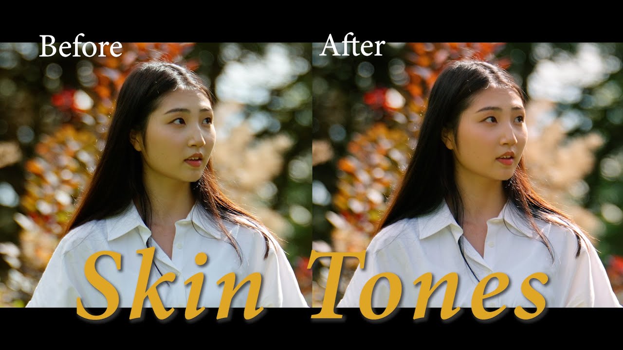 Simple And Perfect Skin Tones Eng Sub |davinci Resolve 17 Youtube