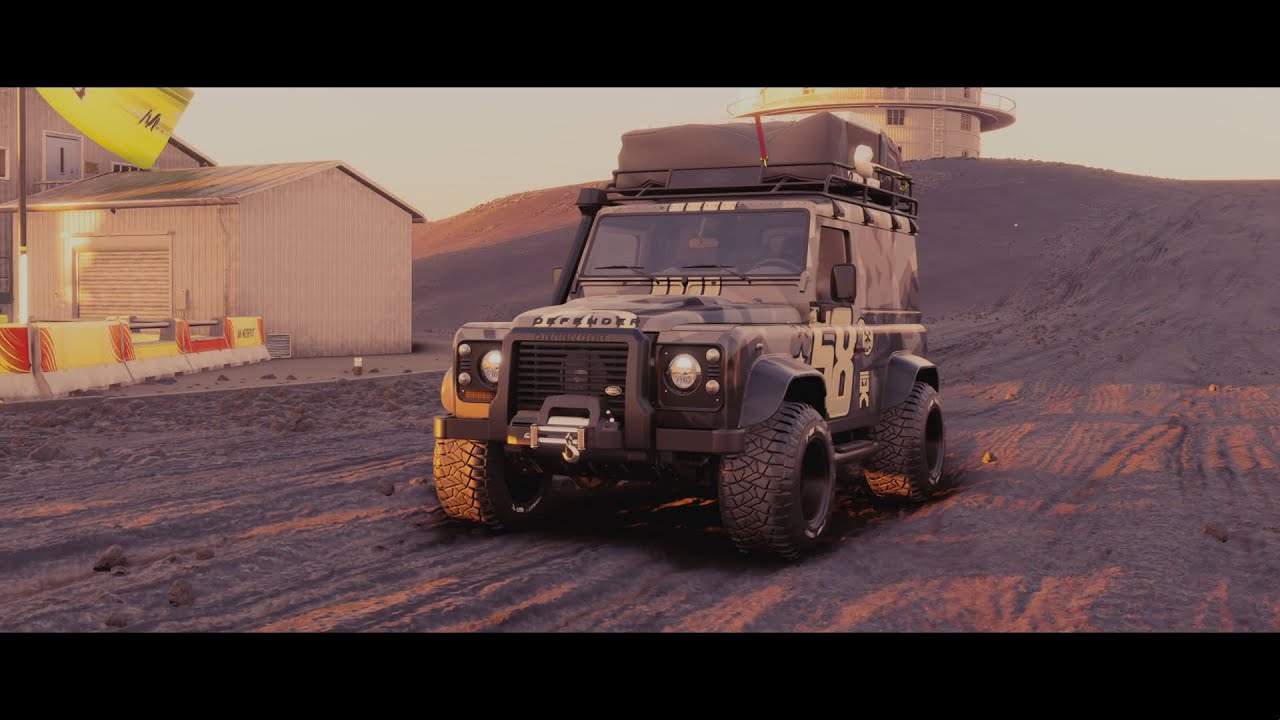 THE CREW MOTORFEST: Land Rover Defender Works V8 Intrepid Outdoors RACE ...