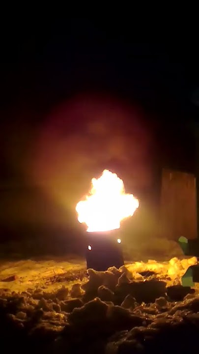 Homemade fireworks - YouTube