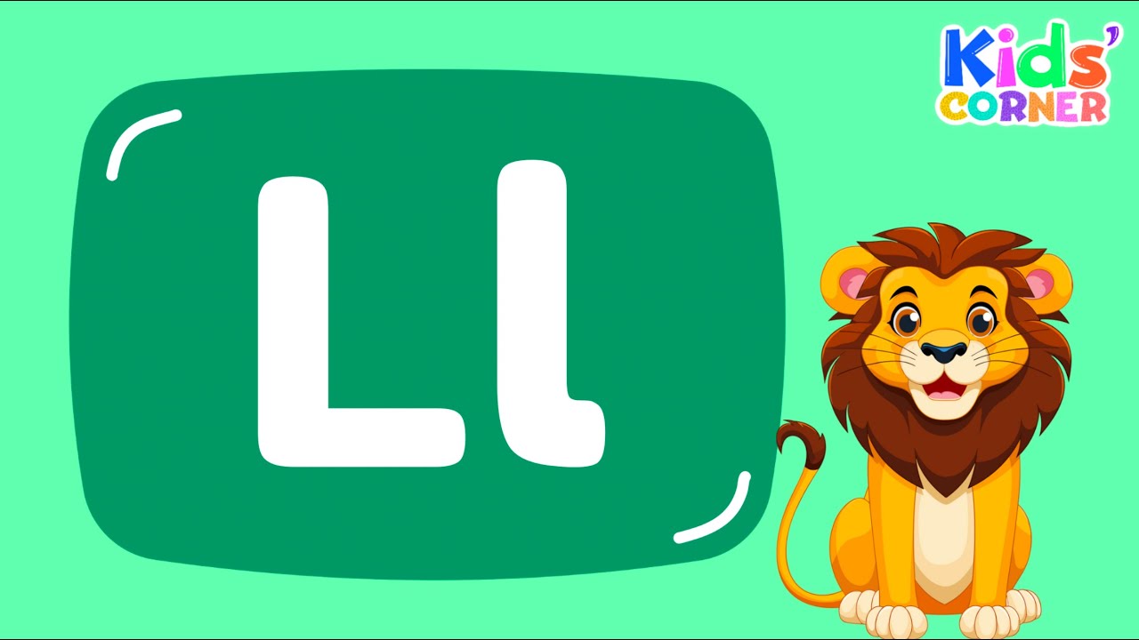Letter L | Words that Start with L | ABC Learning | Kids Vocabulary ...