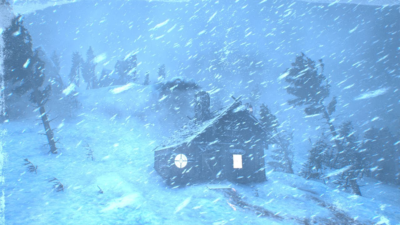 Polar Drift: Heavy Snowstorm & Whispering Winds for Sleep - YouTube
