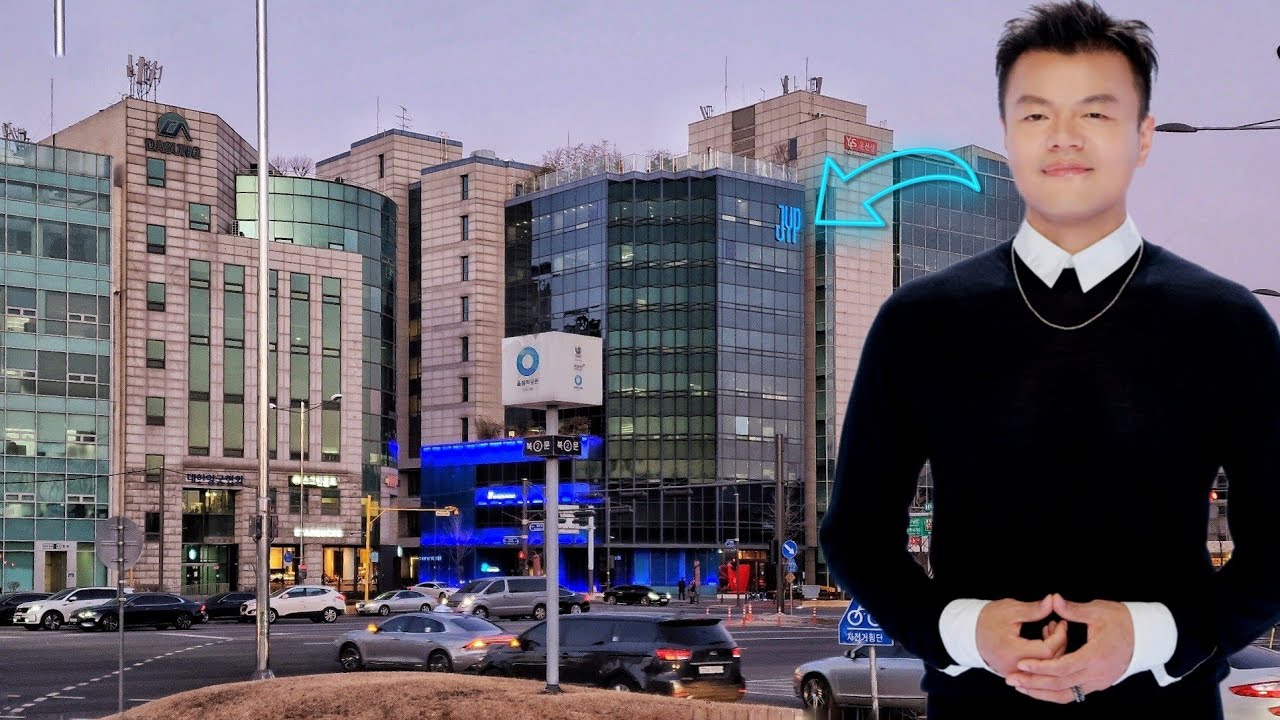 [4K]Walking around the Olympic Park near JYP Entertainment 제이와이피 사옥 주변 ...