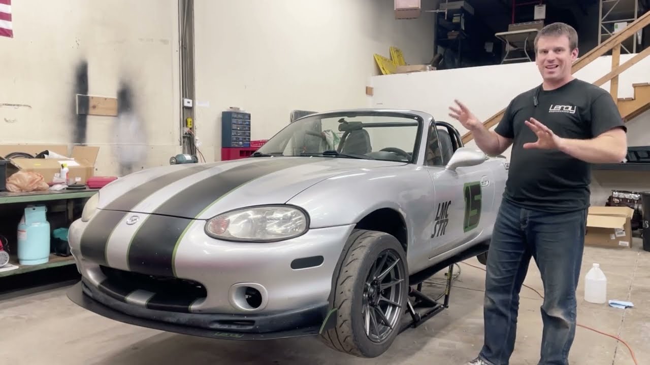 Leroy Engineering NB Miata Ground Effects Kit - YouTube