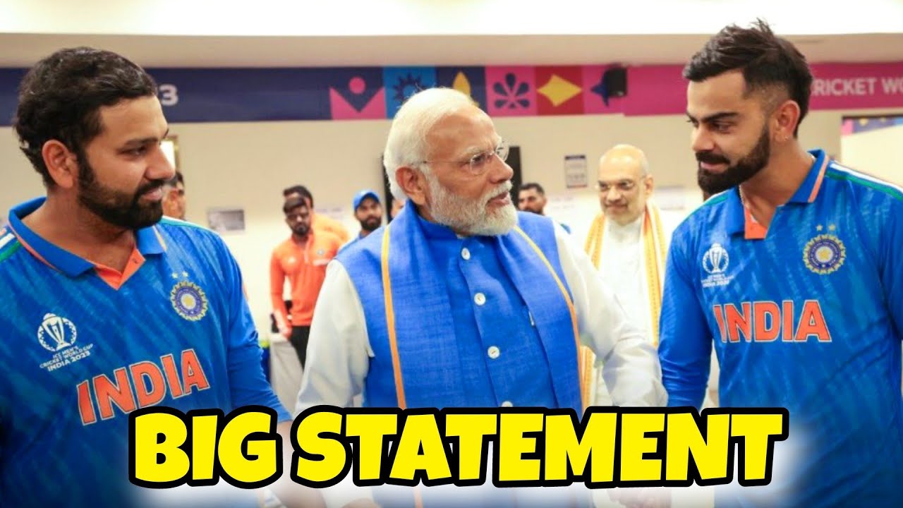 PM Narendra Modi BIG STATEMENT on Our India Cricket Team Players 😱 ...