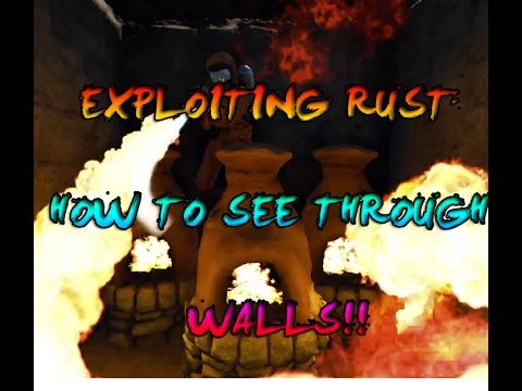 Exploiting Rust: How See through Walls!! *patched* - YouTube