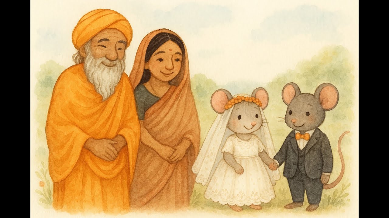 The Mouse-Maid Made Mouse | A Magical Panchatantra Story for Kids | The ...