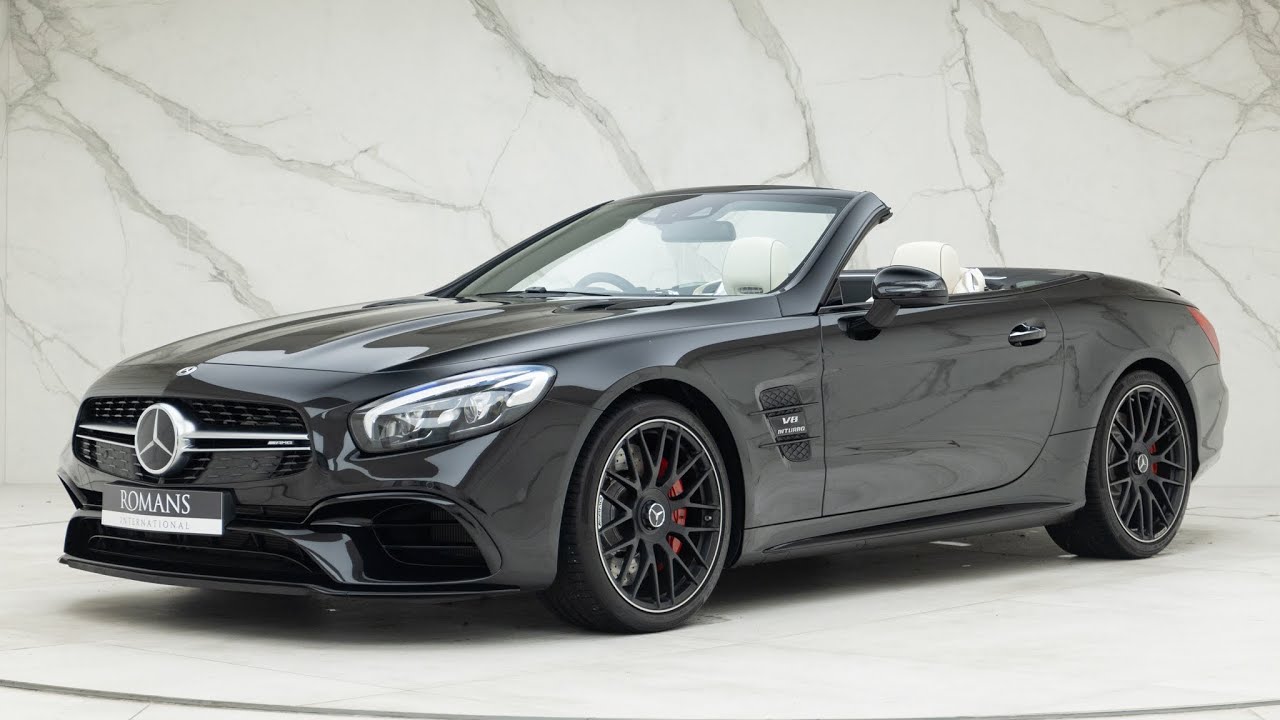 2019 Mercedes AMG SL63 - Obsidian Black Metallic - Walkaround ...