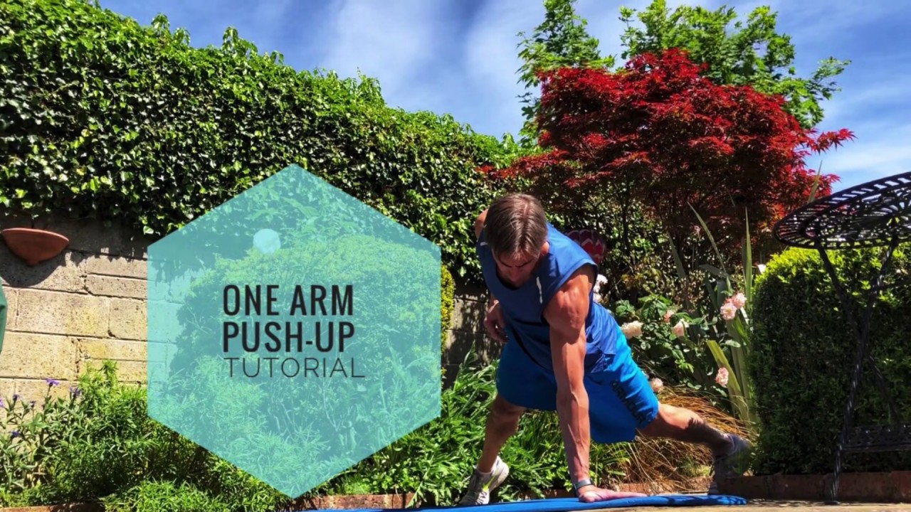 One arm push-up tutorial - YouTube