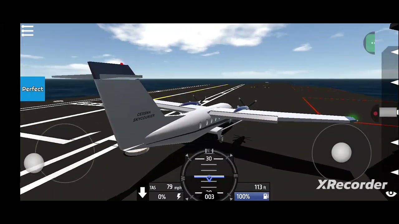Landing planes on USS BEAST - YouTube