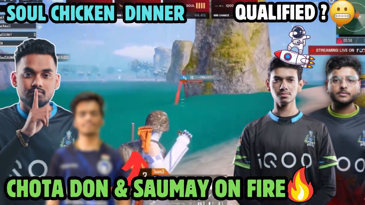 IQOOSOUL🚀CHICKEN DINNER🥘CHOTA DON & SAUMAY ON FIRE🔥SOUL TRYOUT ON - YouTube