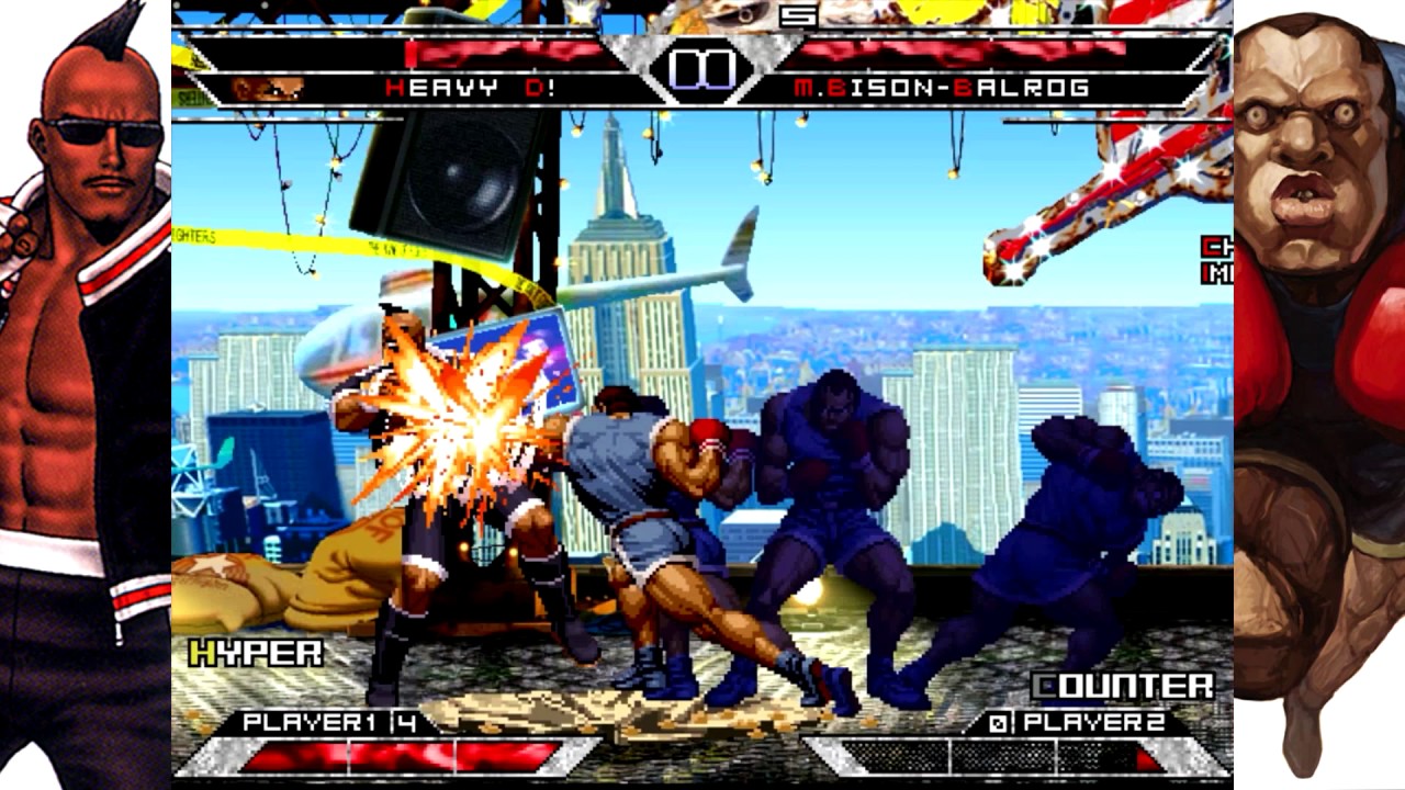 ~KOF MUGEN 2017~ Heavy D! Vs. Balrog - YouTube