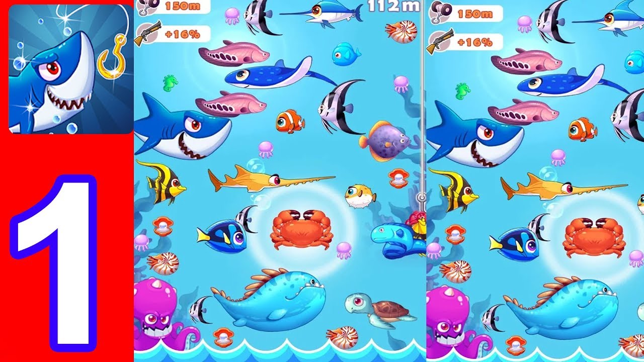Fantastic Fishing - Gameplay Walkthrough Part 1 (iOS, Android) - YouTube