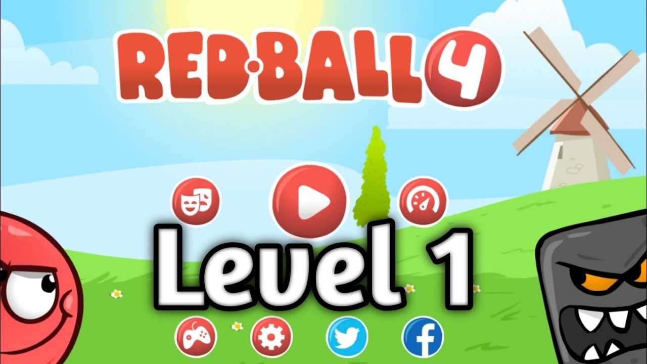 Red Ball 4 Level 1 Gameplay video || Red Ball 4 - YouTube