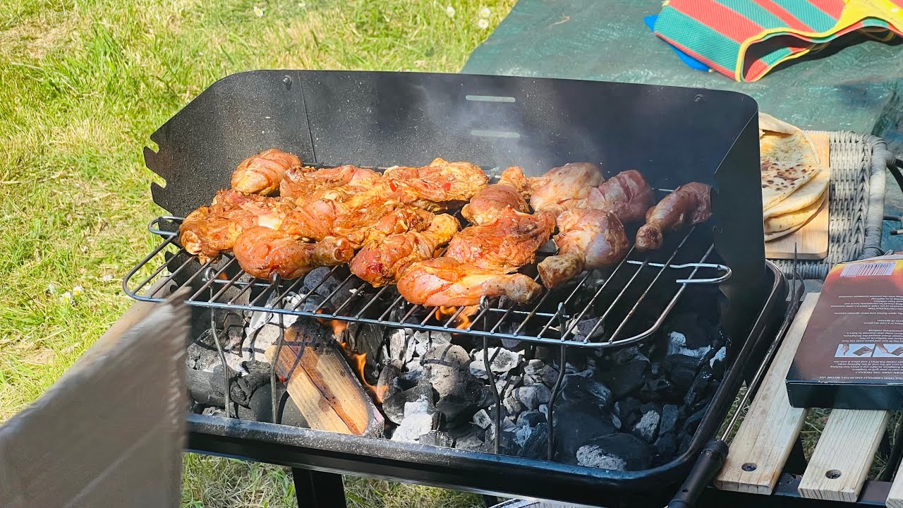 Summer bbq prepare and cook | bbq party at sisters house | Outdoor bbq ...