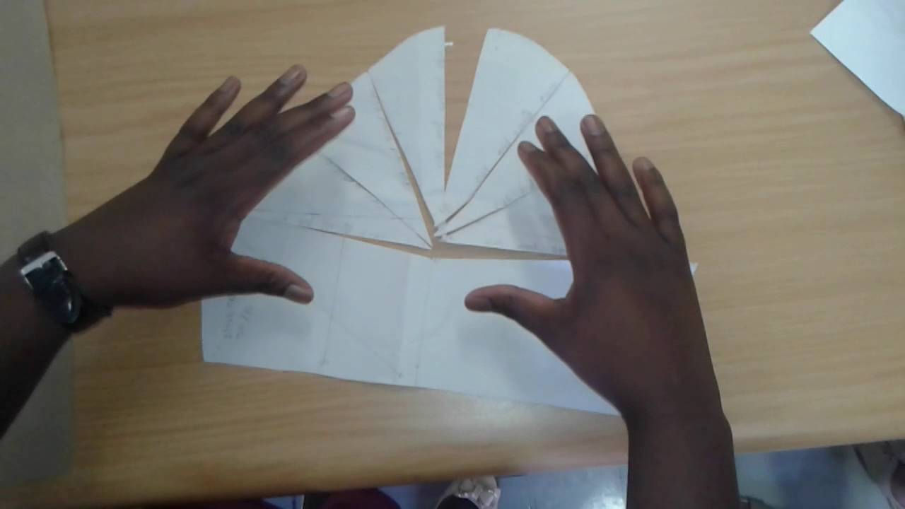 cowl sleeve tutorial - YouTube