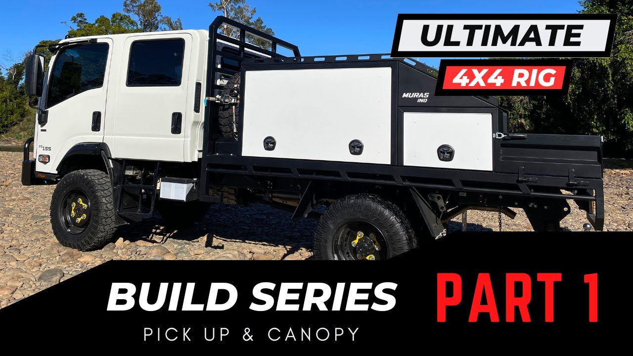 ISUZU NPS 4x4 TRUCK BUILD! Building the ULTIMATE overland truck EP1 ...