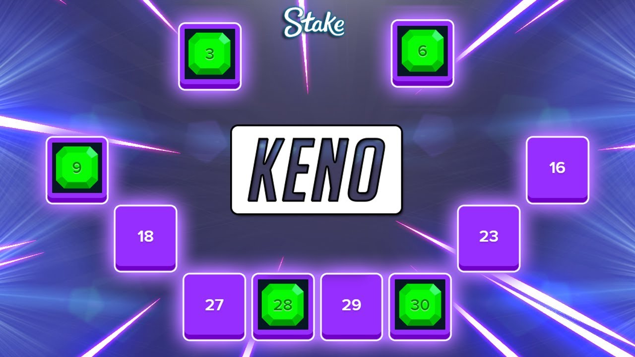 Making GOOD MONEY On Keno! (Stake) - YouTube