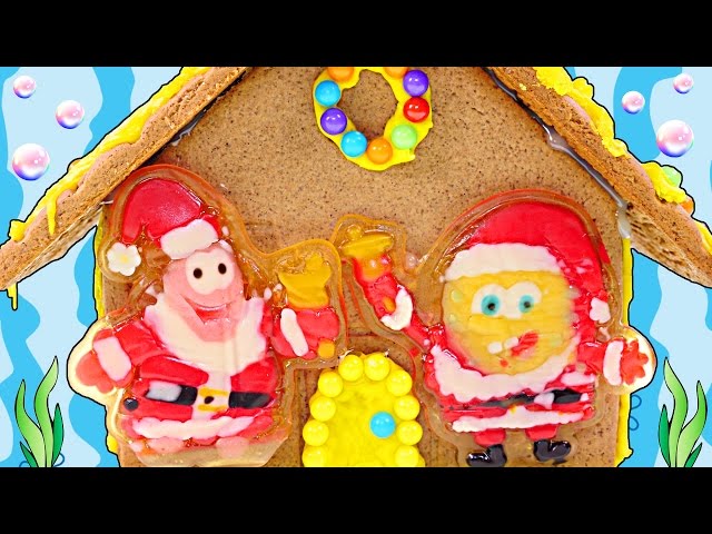 Spongebob Gingerbread House Kit