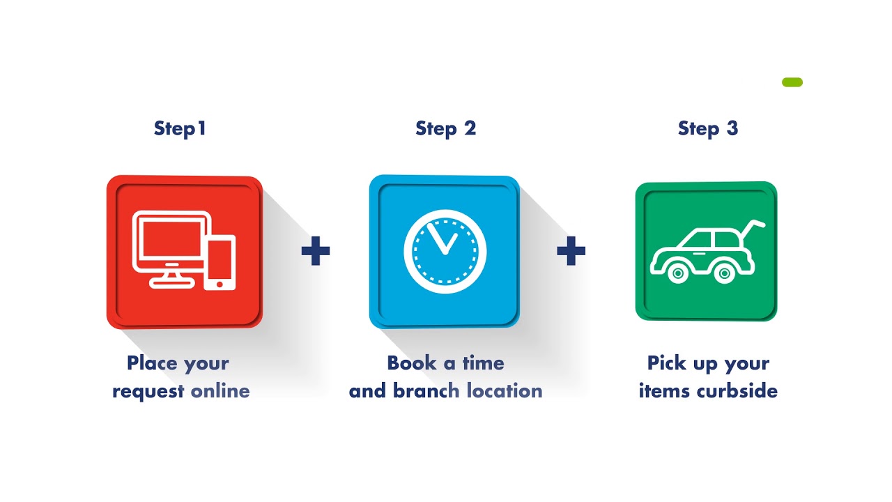 Library Curbside Pickup Service - YouTube