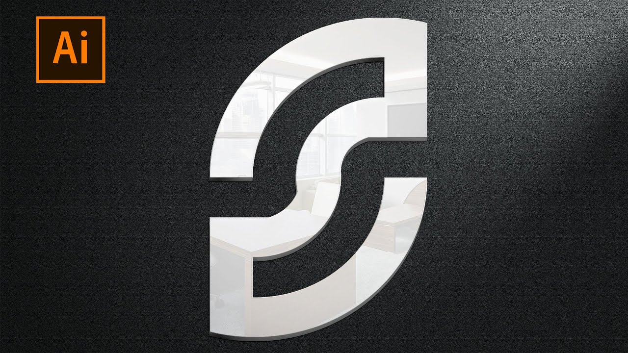 How to make Stylish Letter Design | Adobe Illustrator Tutorial - YouTube