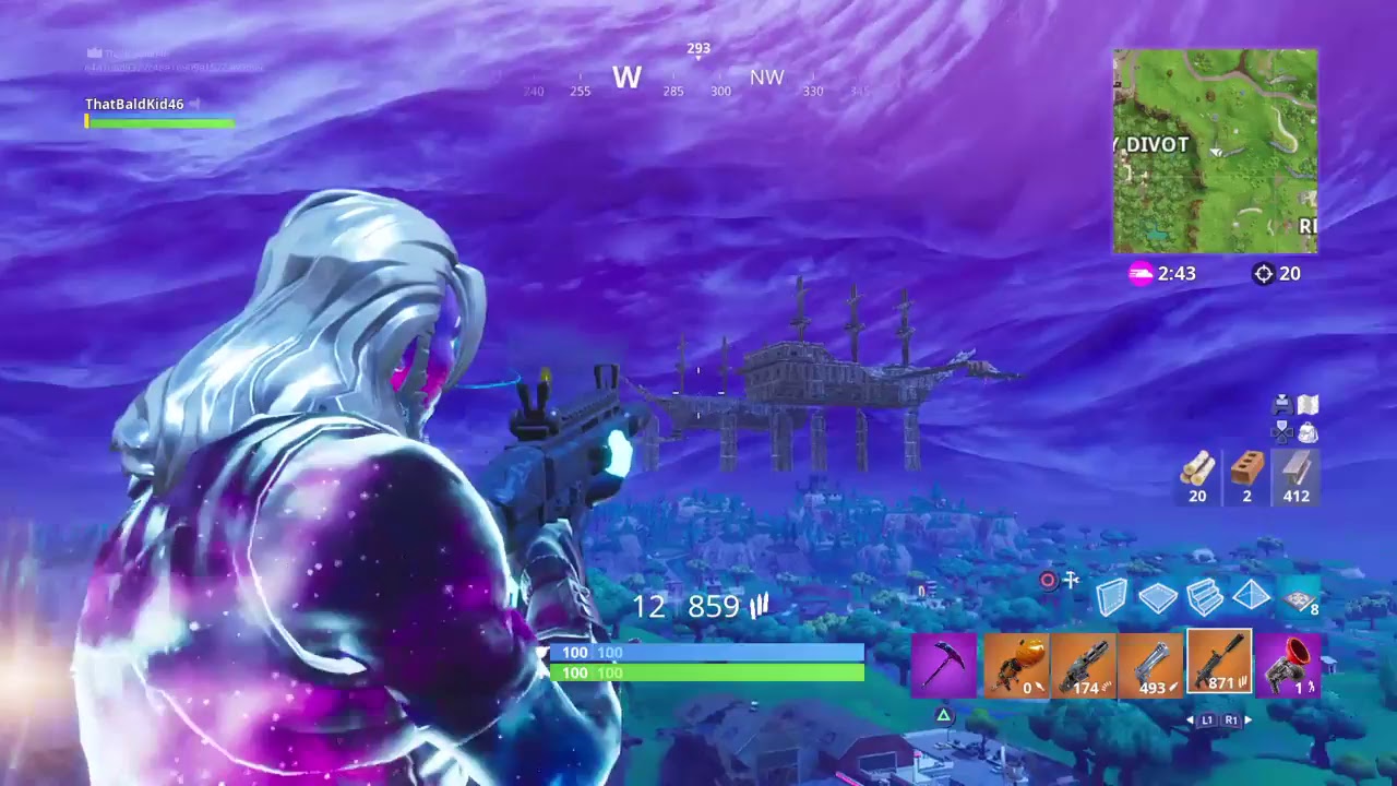 Pro Fortnite Bald Player - YouTube