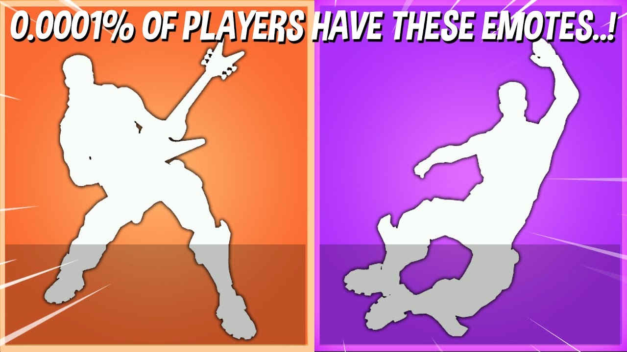 TOP 10 RAREST EMOTES IN FORTNITE..! (5% Have These) - YouTube